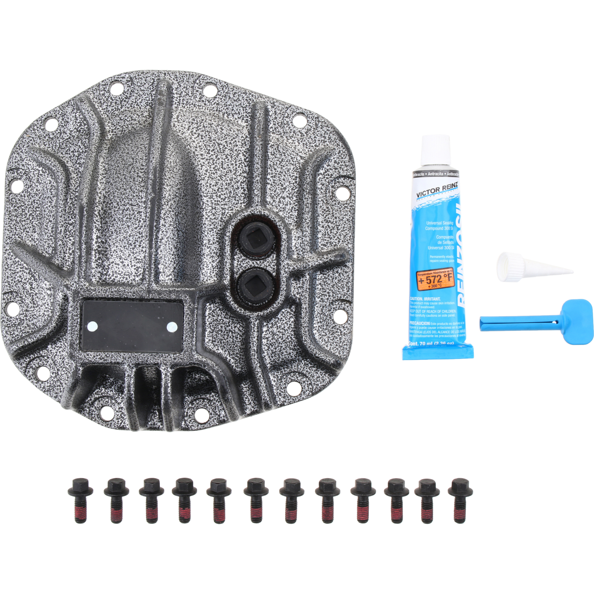 Spicer 10040640 Dana 30 Diff Cover|Gray|2018+ Jeep Wrangler JL, Dana 30 ...